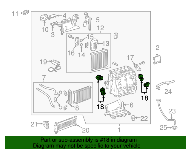 2018-2022 Toyota C-HR Door Actuator 87106-F4040 | OEM Parts Online