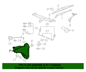 2005-2013 Porsche Washer Reservoir 997-528-701-01 | Gaudin Porsche Parts
