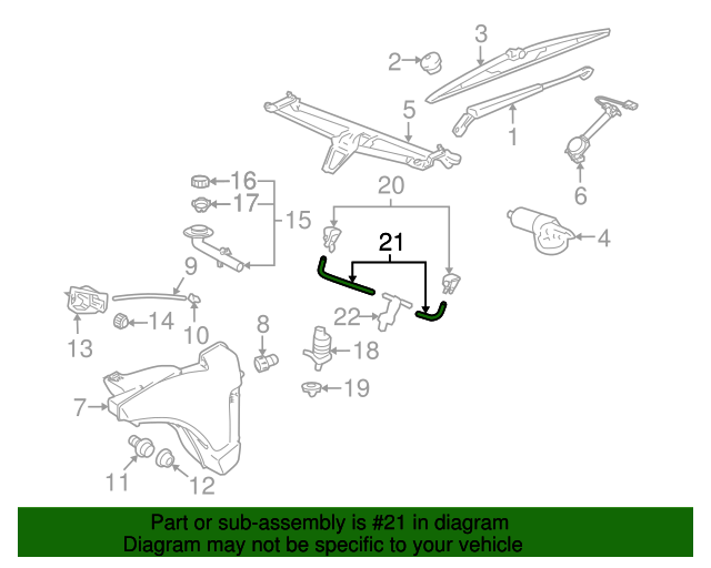1997-2013 Porsche Hose 999-181-815-40 | OEM Parts Online