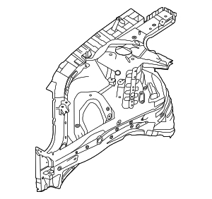 2021-2023 Kia Sorento | Apron Assembly | 64501-R5000 | Kia Auto Parts