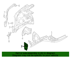 64585-R5000 - Rail Assembly Bracket - 2021-2022 Kia Sorento | Kia Auto ...