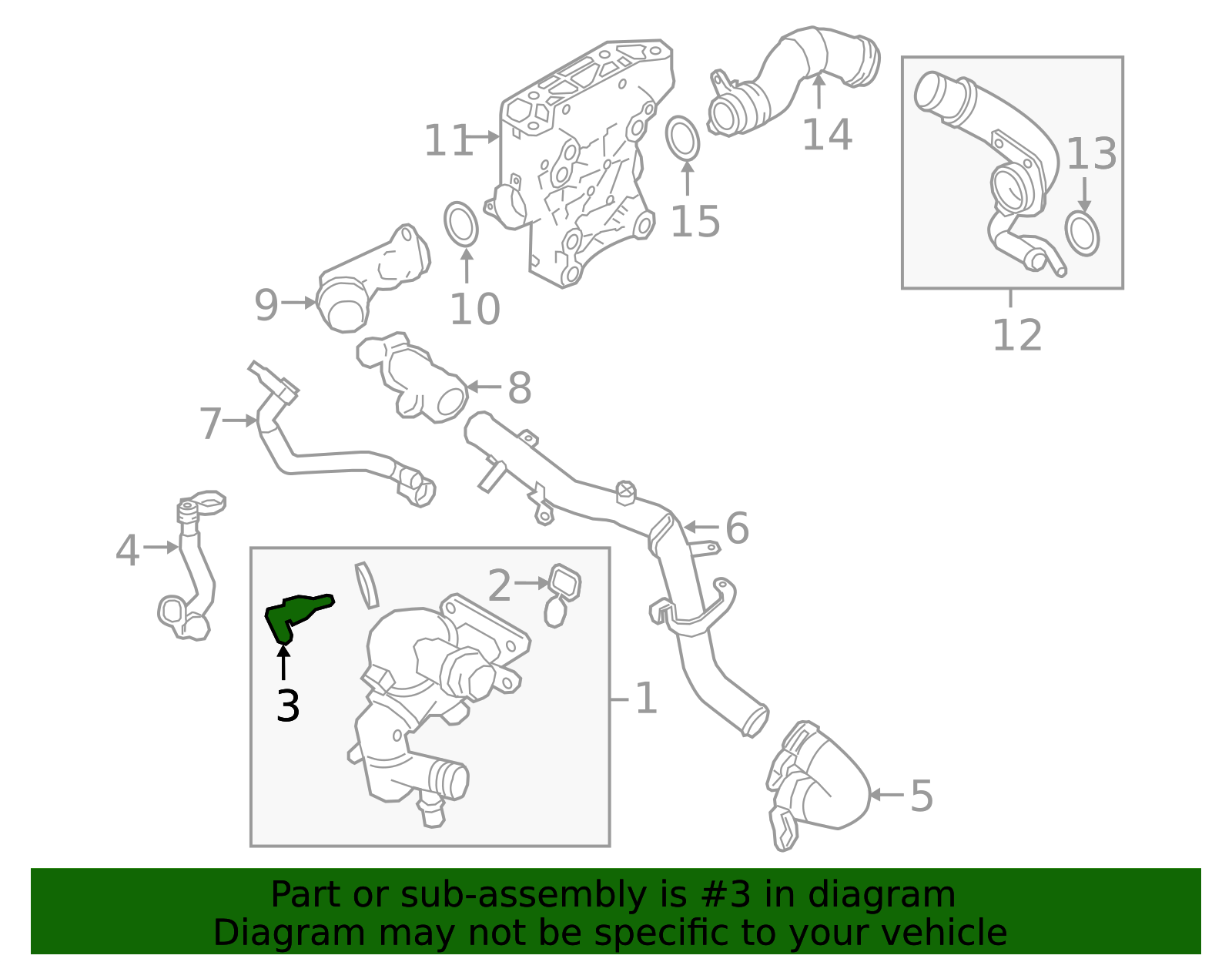 2018-2025 Land Rover | Coolant Temp Sensor | LR105595 | Express Land ...