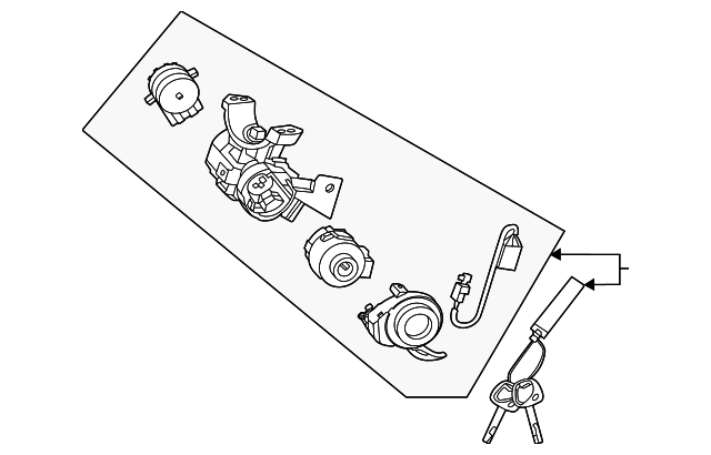 81900-L3A00 - Ignition Lock Cylinder 2021-2024 Kia K5 | Kia.Parts Store