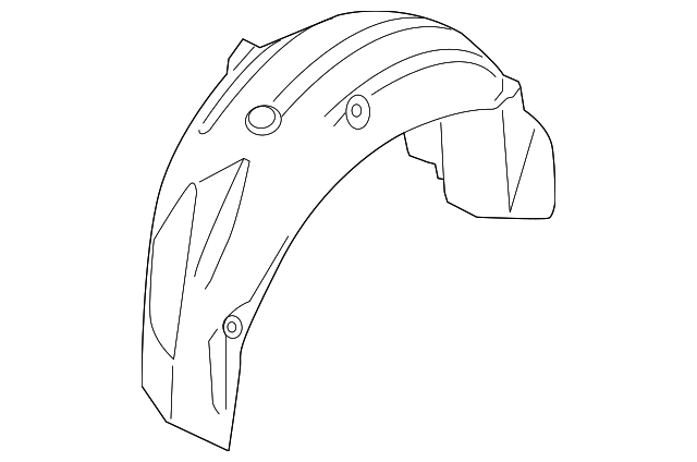 51-71-7-186-729 - Wheelhouse Liner - 2011-2016 BMW | Wholesale BMW ...