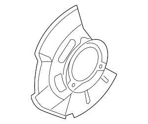 2013-2017 Hyundai Veloster Splash Shield 51755-A7100 | OEM Parts Online