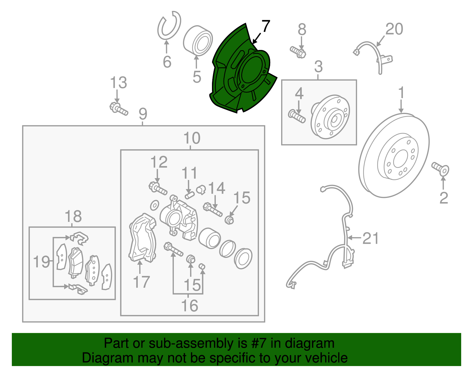 2013-2017 Hyundai Veloster Splash Shield 51755-A7100 | OEM Parts Online