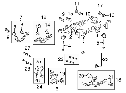 Rear Suspension for 2014 Buick LaCrosse | GMPartsDirect.com