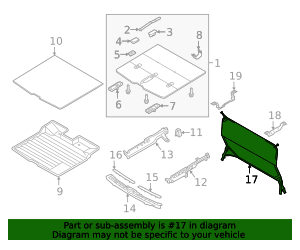 2019-2020 Volvo XC40 Protective Nylon Net 31407916 | TascaParts.com