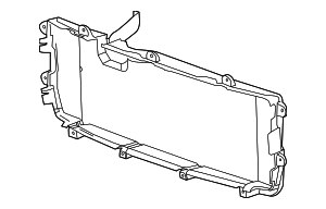 2014-2015 GMC Sierra 1500 Front Inner Grille 23322442 GM ...