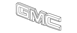 2014-2020 GM Front Grille Z71 Emblem 23432559 GM | GMPartsDirect.com