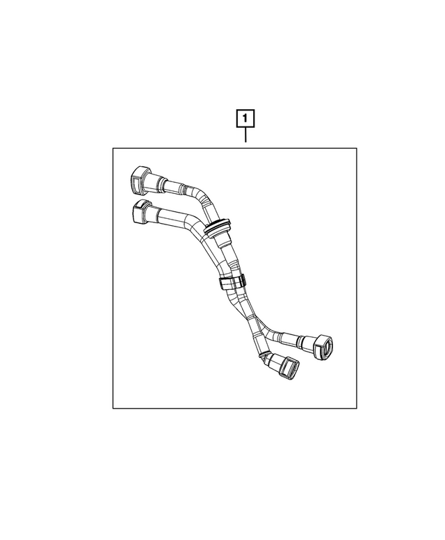 2024-2025 Jeep Wrangler Purge Tube 68567026AA | QuirkParts