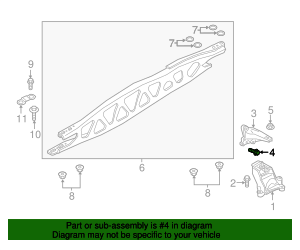 9YA0-2A-035 - Mount Bracket Bolt - 2016-2020 Mazda MX-5 Miata | Mazda ...