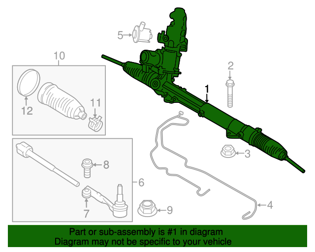 32106863862 - 2014-2019 BMW Gear Assembly (32-10-6-863-862) | BMW of ...