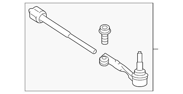 Genuine BMW 32-10-6-863-857 | Tie Rod Assembly | FREE Shipping on Most ...