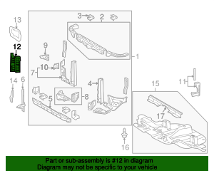 2007-2021 Toyota Deflector 53293-0C020 | OEM Parts Online
