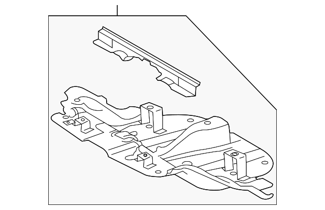 2007-2022 Toyota Radiator Support Splash Shield 51410-0C010 | OEM Parts ...