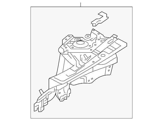 2017-2020 Mazda CX-5 Apron Assembly KB7W-54-210 | QuirkParts