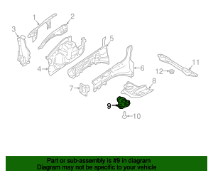 2015-2021 Ford Lower Bracket F2GZ-5A098-A | QuirkParts