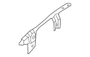 2016-2018 Lincoln MKX Fender Mtg Bkt F2GZ-16C079-B | QuirkParts