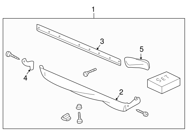 2002-2005 Porsche 911 Rocker Molding 996-559-984-04 | Porsche Marin