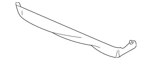 2002-2005 Porsche 911 Rocker Molding 996-559-984-04 | Porsche Marin