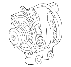 Genuine OEM Alternator Part# LR107962 Fits 2017-2022 Land Rover: Up To ...