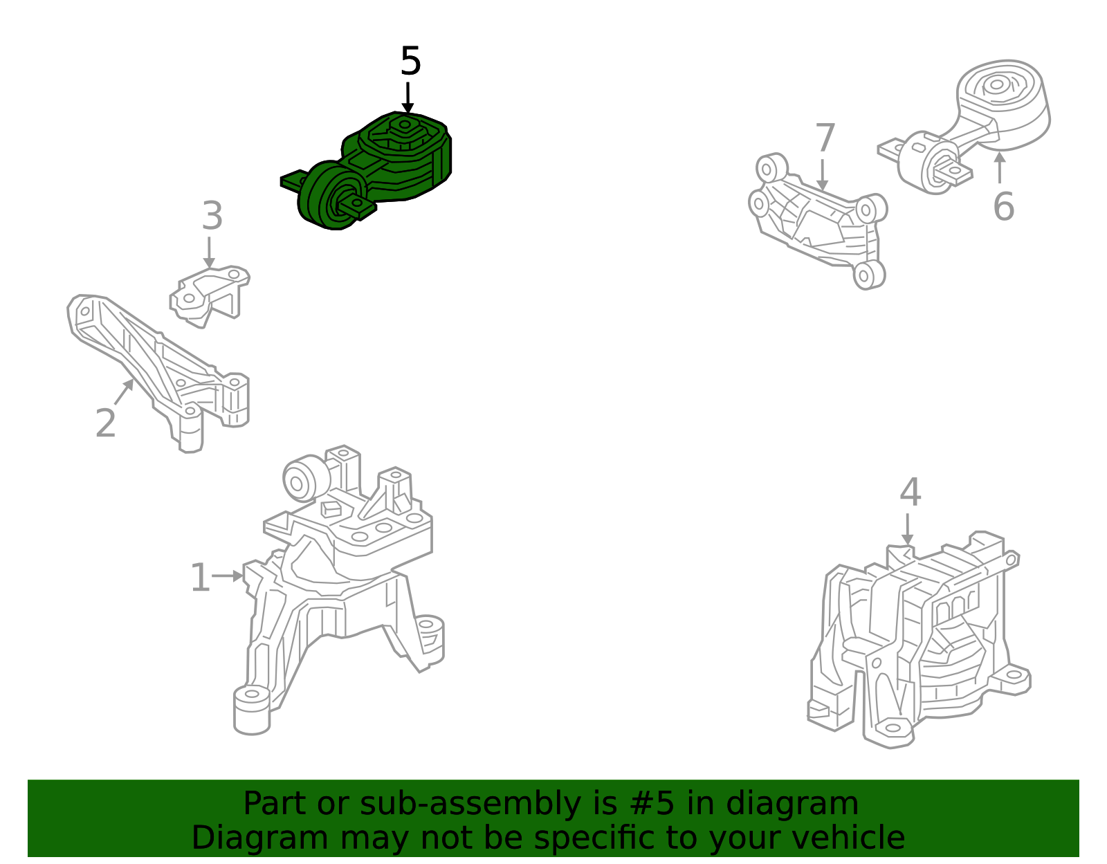 50880-TJB-A02 - 2019-2021 Acura RDX - Rod, Torque (Upper) | All ...