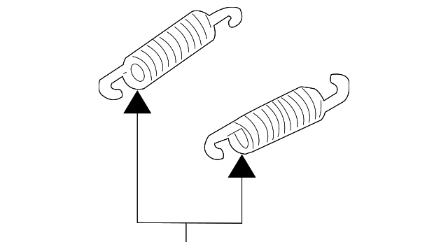 1998-2002 Toyota Land Cruiser Link Rod Tension Spring 90507-23022 ...