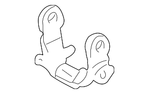 1998-2002 Toyota Land Cruiser Mounting Bracket 45280-60460 | Toyota ...