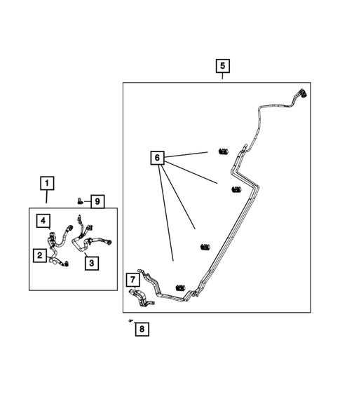 Fuel Lines for 2019 Jeep Cherokee | Mopar Factory Parts