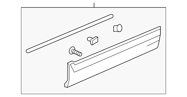 2017-2022 Honda CR-V Lower Molding 75312-TLA-A01 | OEM Parts Online