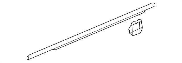 72450-TLA-A01 - Molding Assembly, L Front Door - 2017-2020 Honda CR-V ...