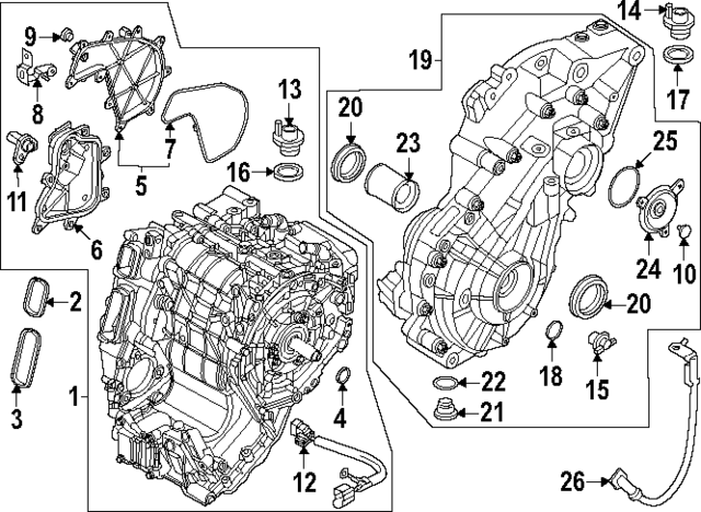 2009-2024 Nissan Manual Transmission Output Shaft Seal - Passenger Side ...