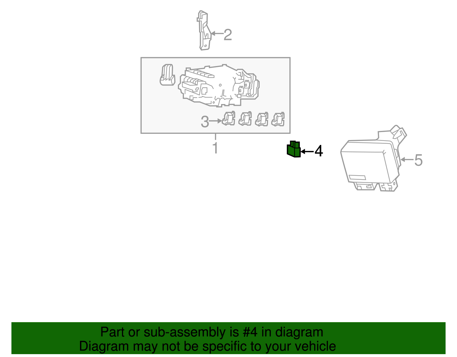 39794-SDA-A03 - 2004-2021 Acura - Relay Assembly, Power (Micro Iso ...