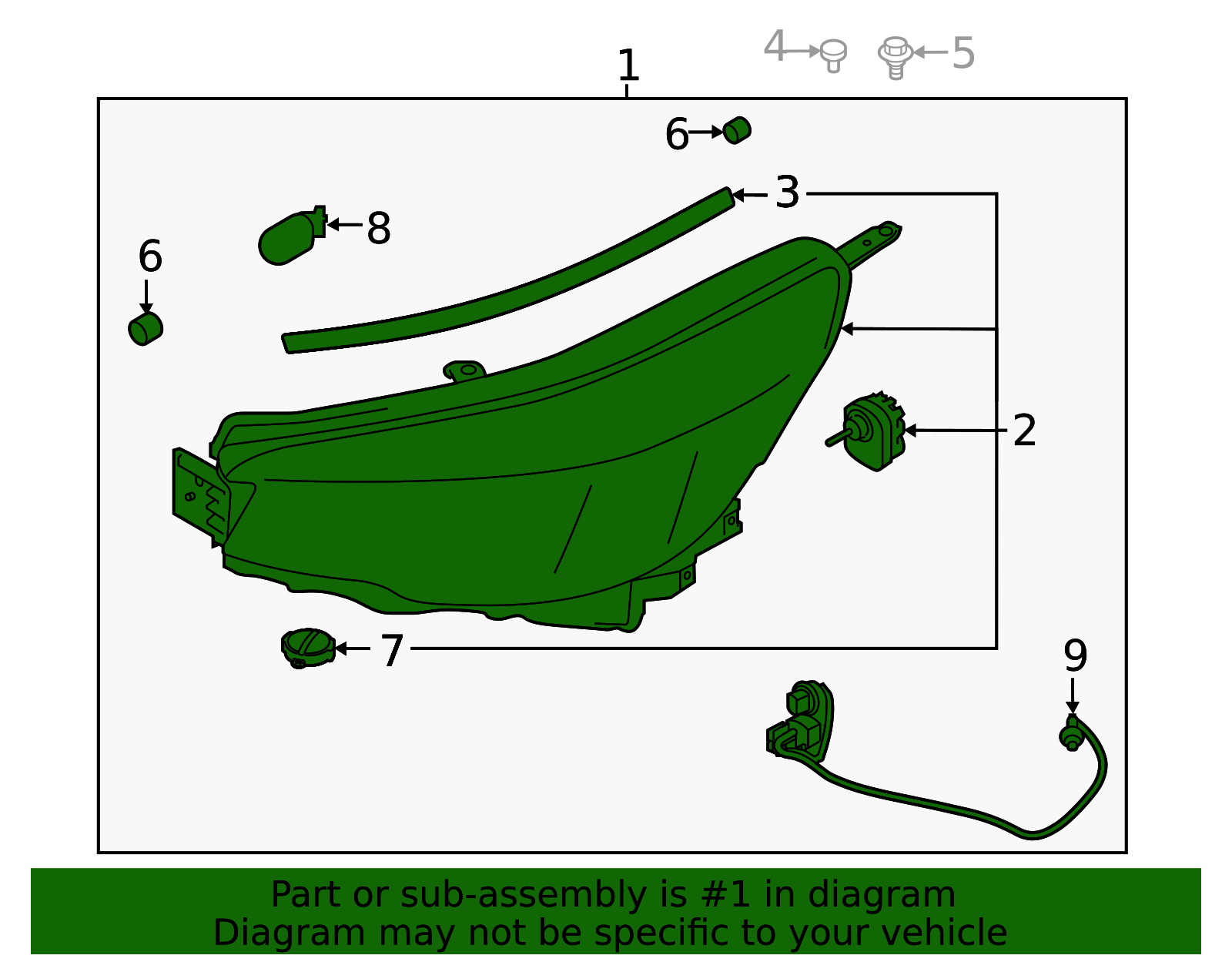 2021 Subaru Forester Composite Assembly 84002SJ472 | Subaru Parts Store