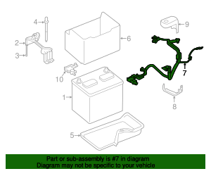 2015-2019 Subaru Cable Assembly 81601AL02A | Subaru Parts Guys