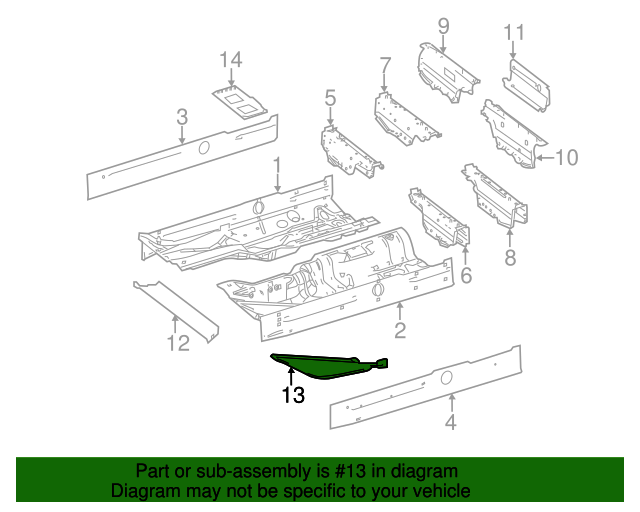 251-610-03-07 - Side Support 2006-2012 Mercedes-Benz | Mercedes-Benz ...