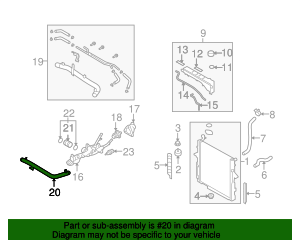 25460-3C550 - Outlet Pipe 2007-2009 Kia | Kia.Parts Store
