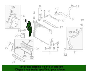 16595-F0380 - Air Guide 2021-2024 Toyota Camry | AutoNationParts.com