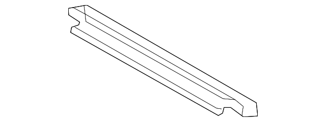 Genuine Toyota Absorber, Front Bumper, Lower part# 52618-06040 for 2018 ...