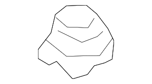 Genuine Toyota Radiator Upper Insulator part# 16523-F0020 for 2018-2025 ...