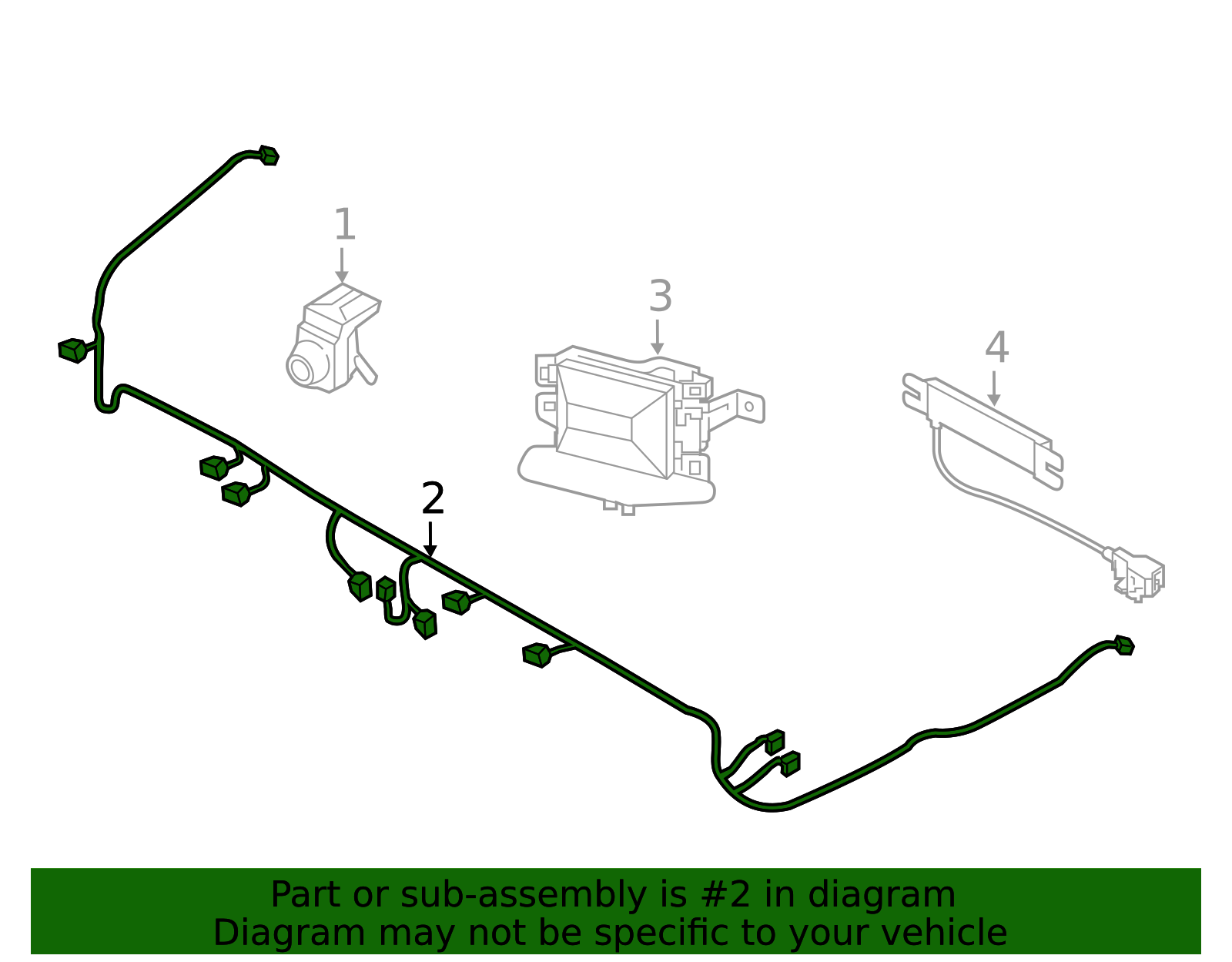 91880-G9571 - Extension Wiring Assembly Bws 2019-2021 Genesis G70 ...