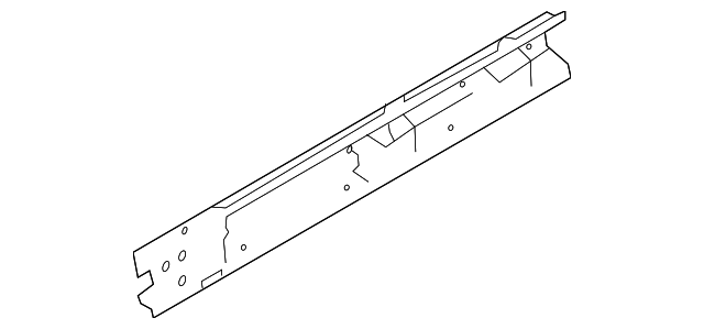 2012-2018 Ford Focus Rocker Reinforced - Driver's Side (LH) CP9Z ...