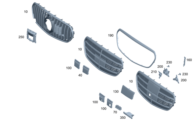223-750-37-00 - Swivel Drive 2021-2023 Mercedes-Benz S500 | Mercedes ...