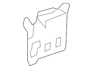 60822-T2A-A00ZZ - Plate, R Front Side Frame 2013-2017 Honda Accord ...