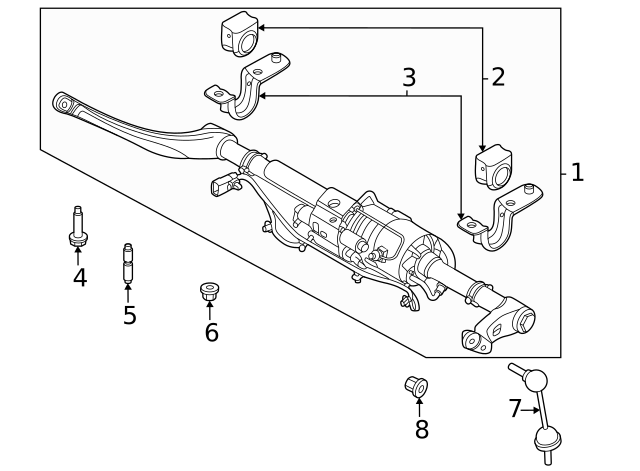 MB3Z-5486-B - Bracket 2021-2024 Ford Bronco | AutoNationParts.com