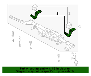 MB3Z-5486-B - Bracket 2021-2024 Ford Bronco | AutoNationParts.com