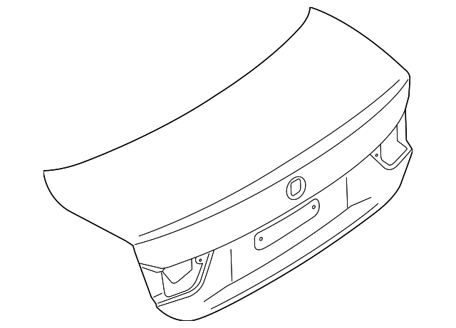41628067900 - 2015-2020 BMW M4 Trunk Lid (41-62-8-067-900) | BMW of ...