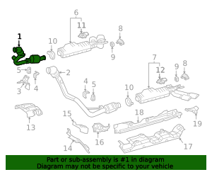463-490-38-04 - Converter & Pipe 2023 Mercedes-Benz G 63 AMG ...