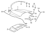2011-2020 Mopar Hood Hinge 68083022AD | TascaParts.com